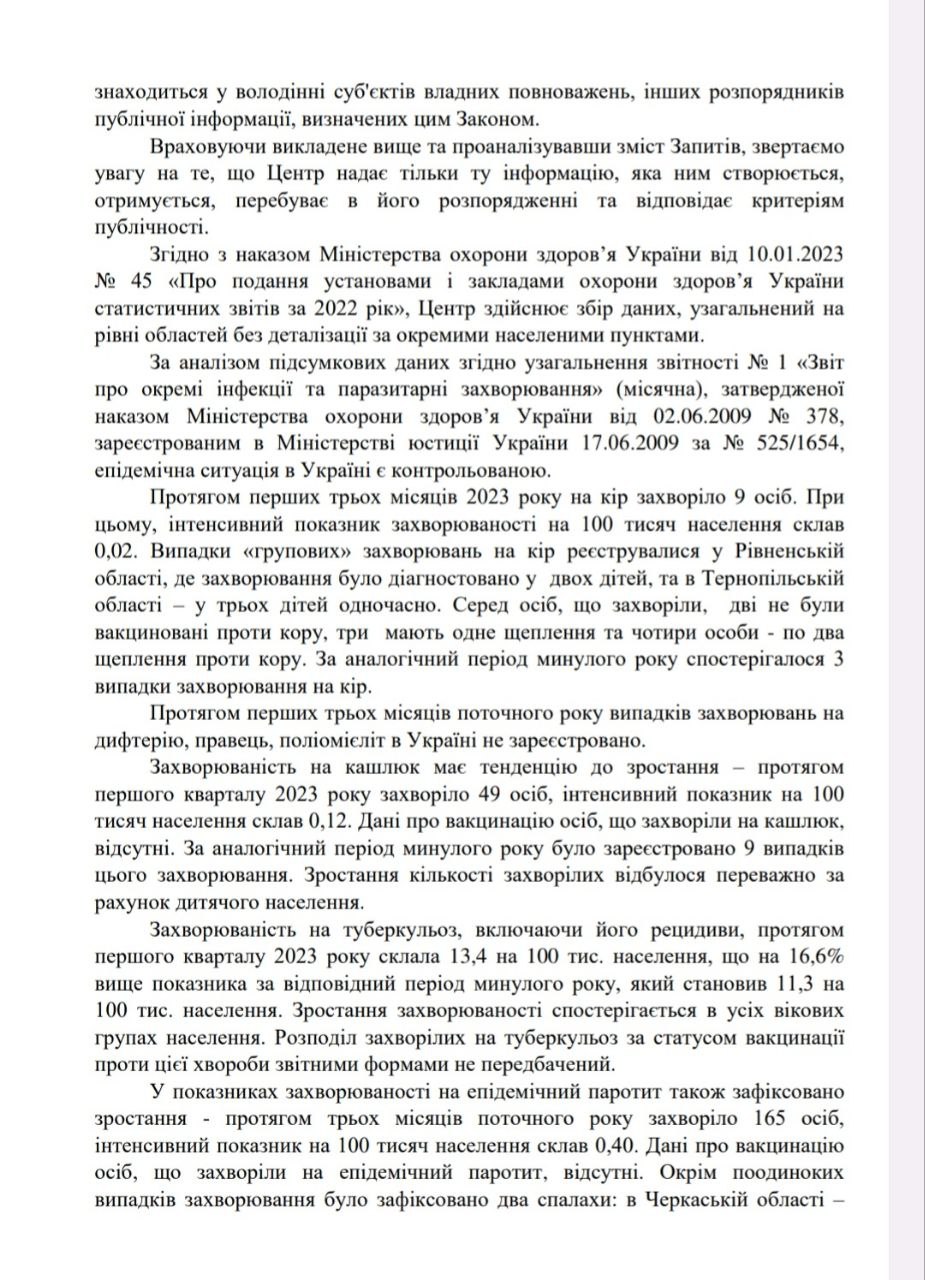 Хто хворіє більше на "вакцинокеровані" хвороби? Статистика МОЗ за три ...